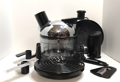 ROCKET CHEF CULINARE SLICING GRATING MIXING 2 SPEED MANUAL FOOD ...