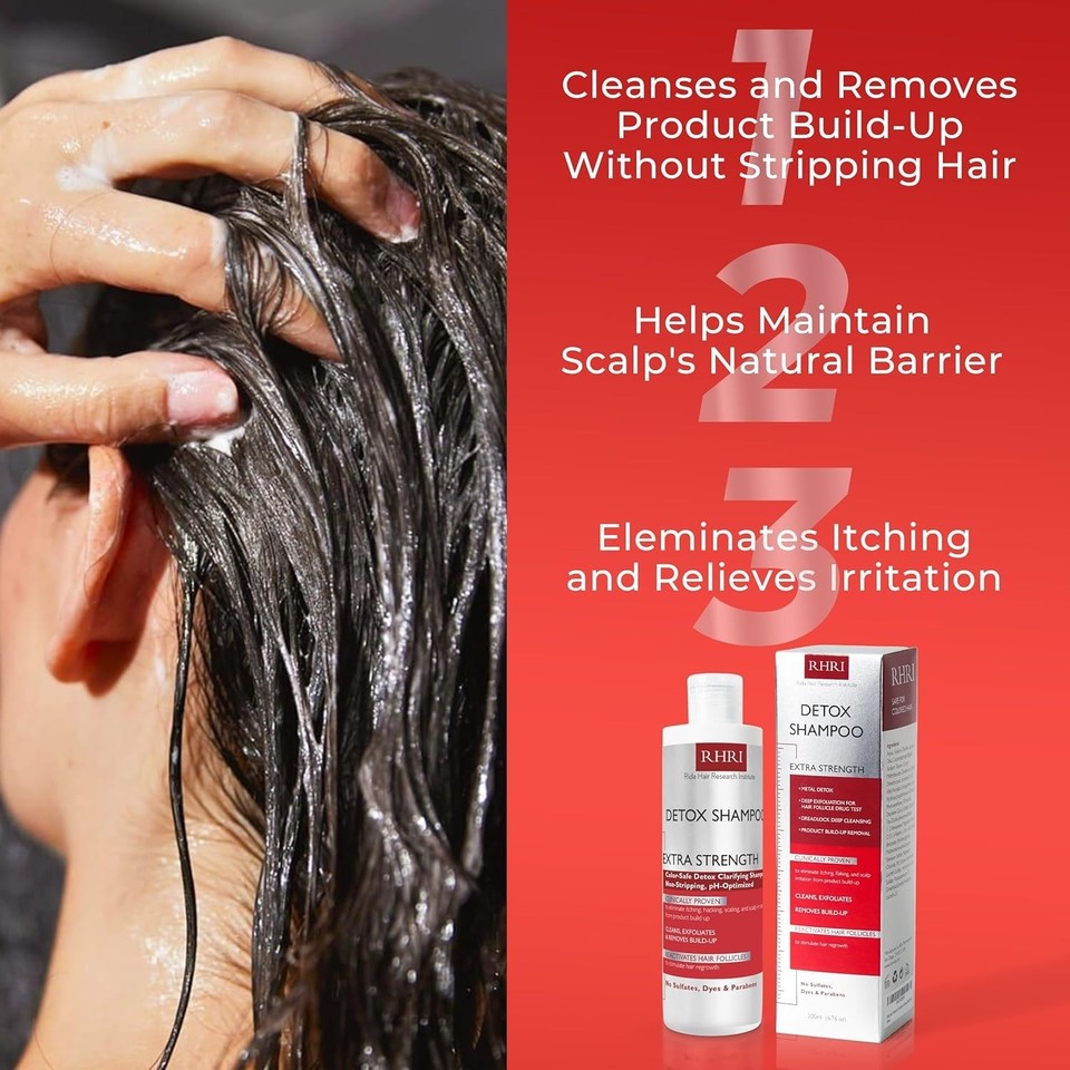 Detox Shampoo For Product Build up, Detoxify & Regrow with Our ...
