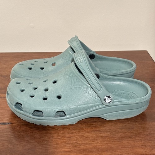 Crocs Classic Clog Comfortable Water Friendly Sage Green Woman’s 10-11 ...