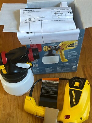 Wagner Control Painter Handheld HVLP Paint Sprayer - 0520008 New Opened ...