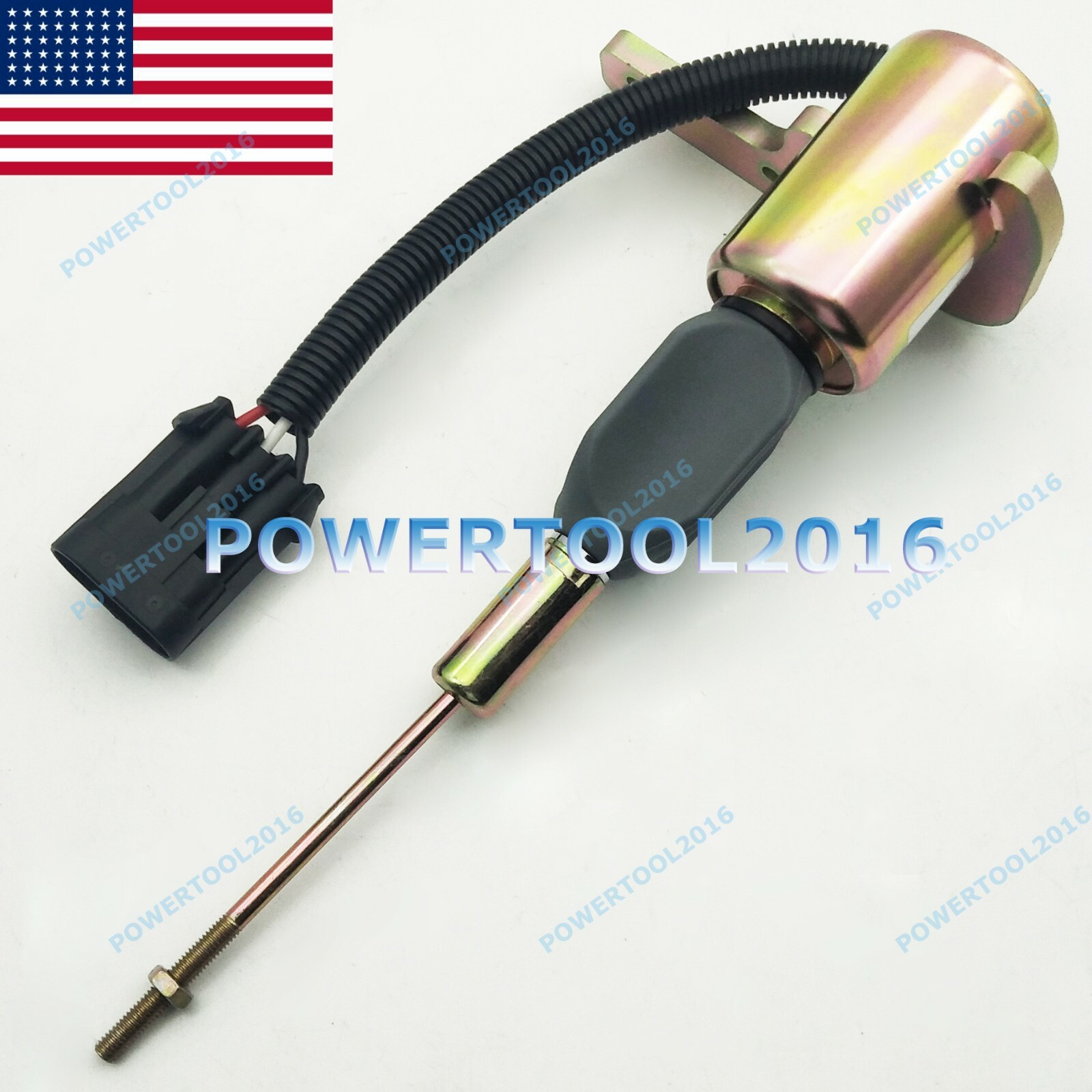 12V Fuel Stop Solenoid 1820453C91 3913795 For Heavy Duty Navistar ...