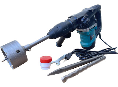 1600W SDS Max Rotary Hammer Drill Chipping Hammers Chisels & Concrete ...