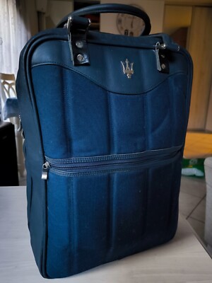 MASERATI travel bag blue | eBay
