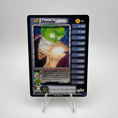 #114 Dende Level 2 Cell Games Saga Dragonball Z DBZ CCG Limited Rare ...