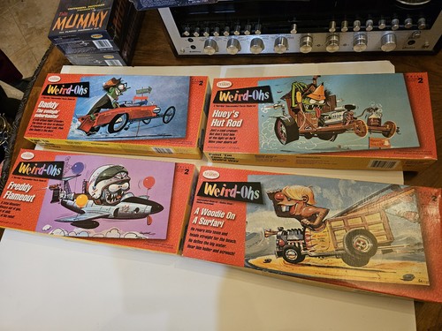 Testors Weird-Ohs 1993 Model Kit Lot Of 8 Kits Testors Weird Ohs in Box ...