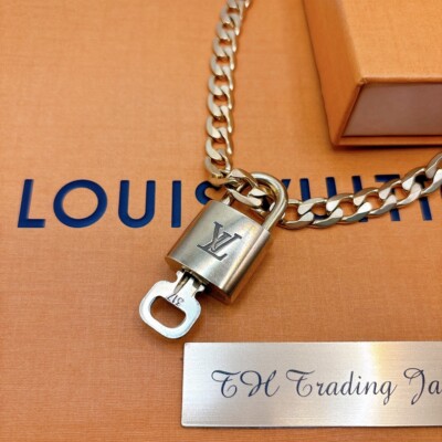 Louis Vuitton Authentic Padlock Brass Number Random With necklace NoBox ...