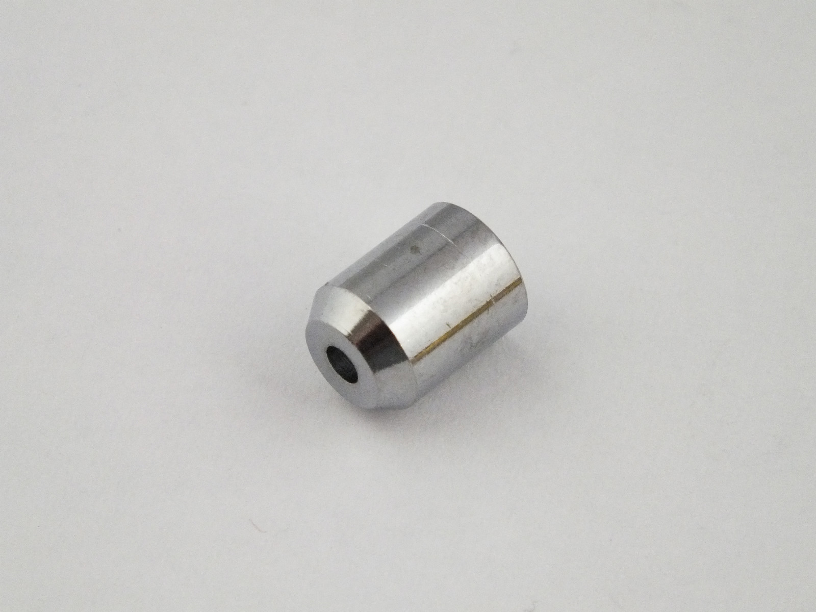 6 Flush mount Body String Ferrules 8mm for USA Tele guitars Chrome ...