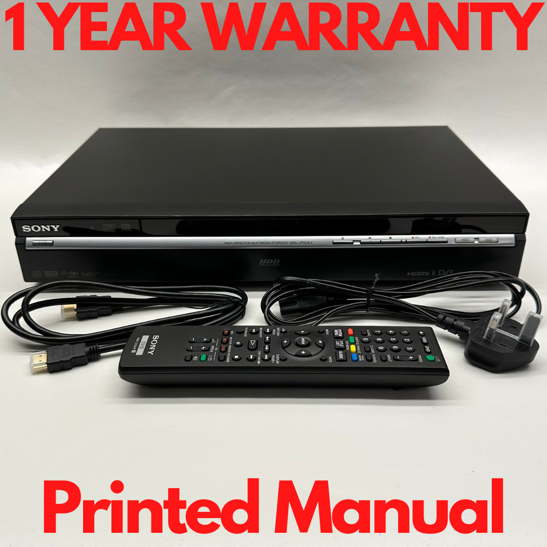 Sony RDR-HXD870 160GB DVD HDD PVR Recorder Freeview - Working Remote ...