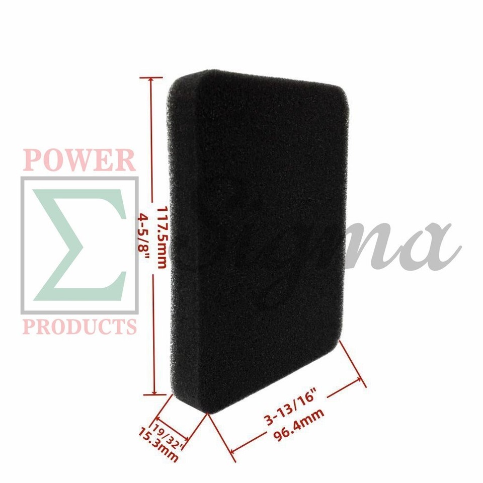 Air Filter Foam Element For UST GG1200 GG1350 1200 1350 Watts Gasoline ...