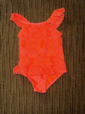 Wonder Nation Coral One Piece Bathing Suit Size 3T NWOT | eBay