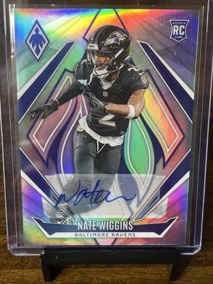 2024 Donruss Clearly & Panini Phoenix Nate Wiggins Auto 2 Card Lot ...
