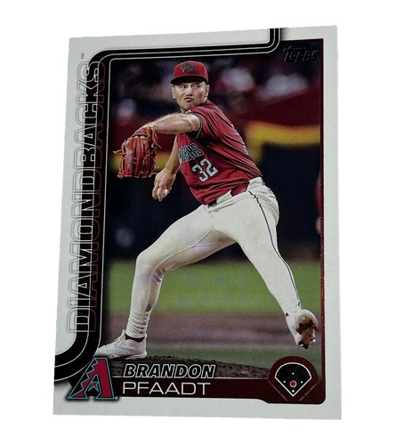 2025 Topps Baseball Card #182 Brandon Pfaadt, Arizona Diamondbacks | eBay