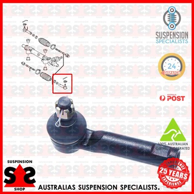 Front Axle Tie Rod End Suit TOYOTA LandCruiser Prado 4.0 V6 VVT-i ...