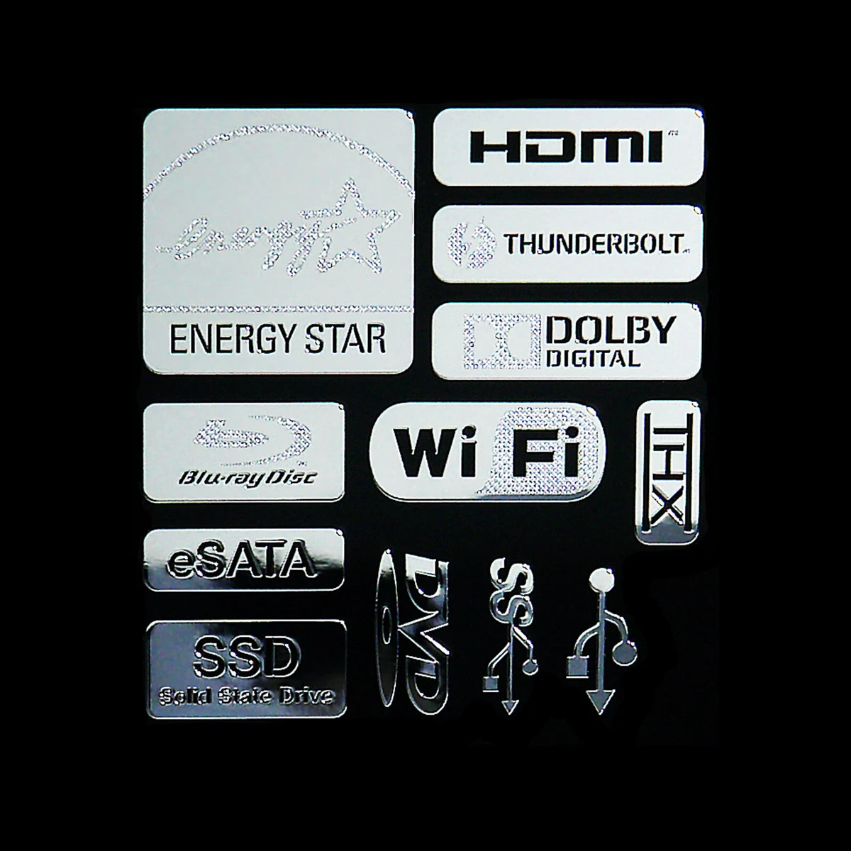 Energy Star Logo Black