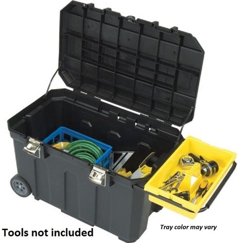 NEW 50-Gallon Stanley Rolling-Wheel Portable Toolbox Cart Chest Tool ...