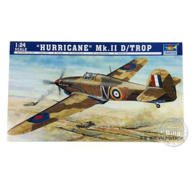 1/24 Trumpeter 02417 British Hurricane Mk.II D-Trop Fighter Jet ...