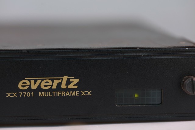 Evertz Microsystems 7701FR Multiframe Distribution Amplifier for sale ...