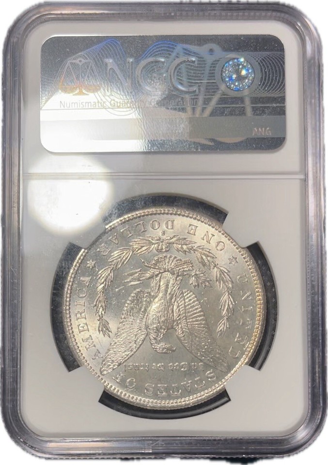 1882 S $1 Morgan Silver Dollar NGC MS66 Toned / Color | eBay