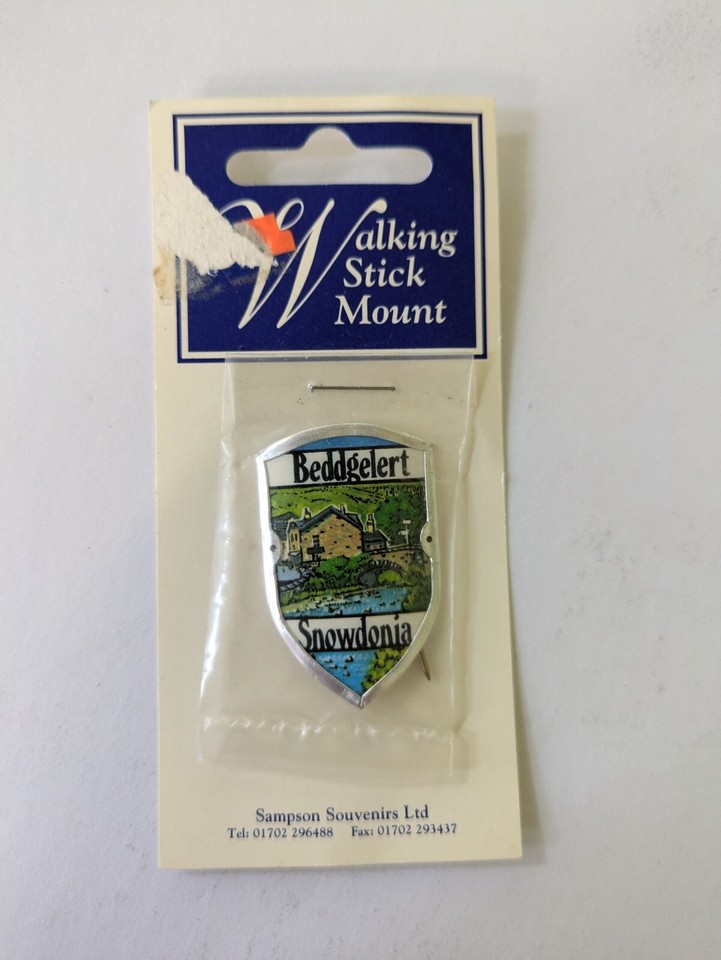 WALKING STICK BADGE / MOUNT - You Pick - NEW OLD STOCK - UK / EUROPE | eBay