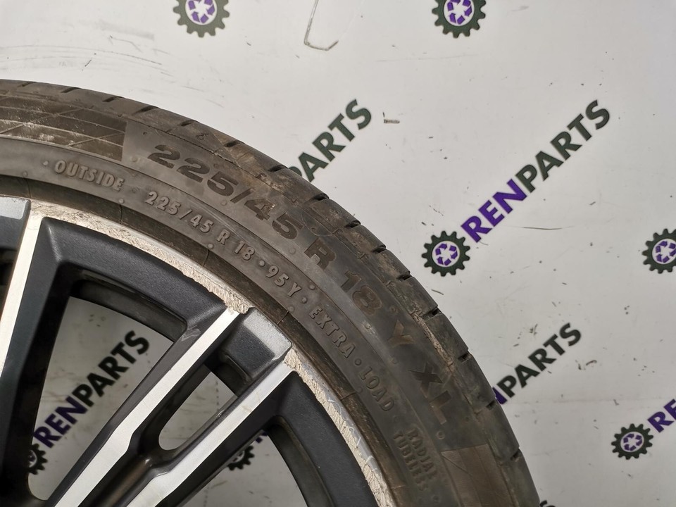 BMW 3 Series G20 G21 Style 790M 10 Spoke Alloy Wheel & Tyre 225 45 18 ...