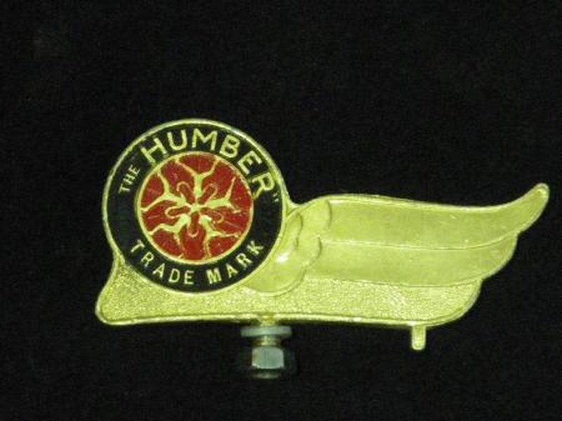 Vintage HUMBER Bicycle front mudguard Emblem Badge Bike NOS 1950s e | eBay