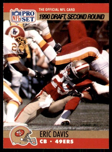 1990 Pro Set. Eric Davis Football Cards #722 | eBay