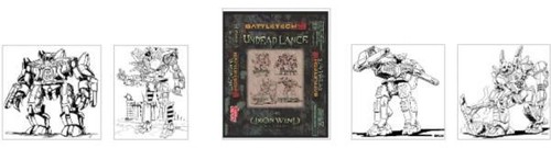 Battletech 10-058 Undead Lance (Mech Pack) Cadaver Exhumer Mortis ...