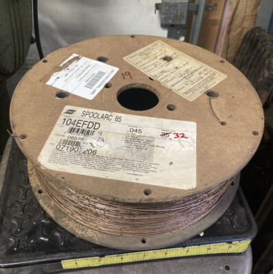ESAB Spoolarc 65 ER70S-2 32# .045” Mig Welding Wire 104EFDD Carbon ...