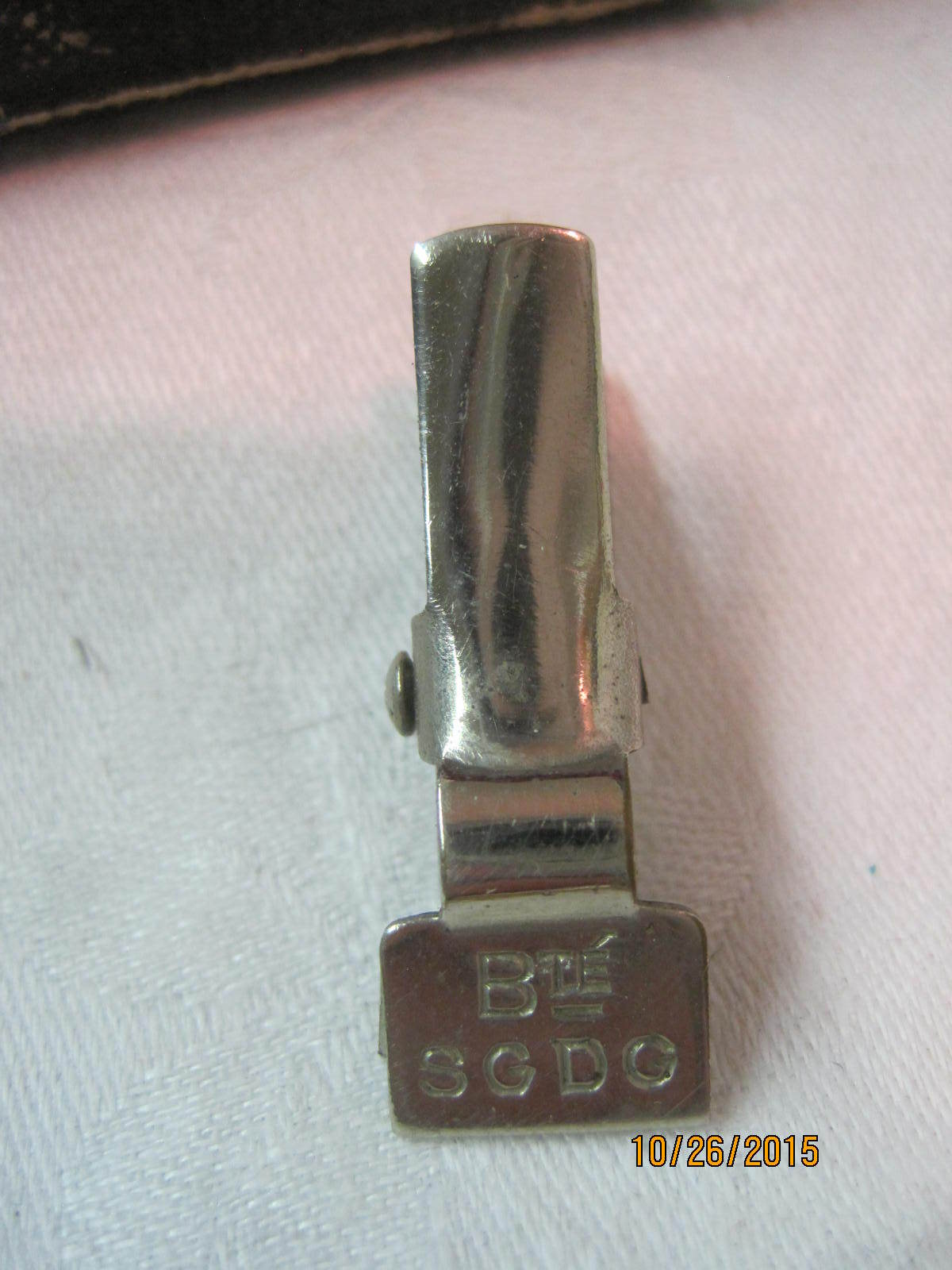 Antique Jougne France A.D. Arbenz Mandarin Straight Razor orig box Clip ...