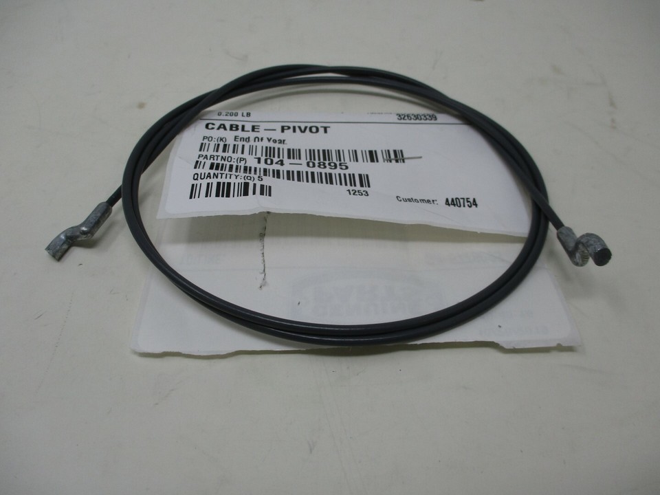 Genuine Toro 104-0895 Pivot Cable Snow Commander Snowthrower 38600 ...