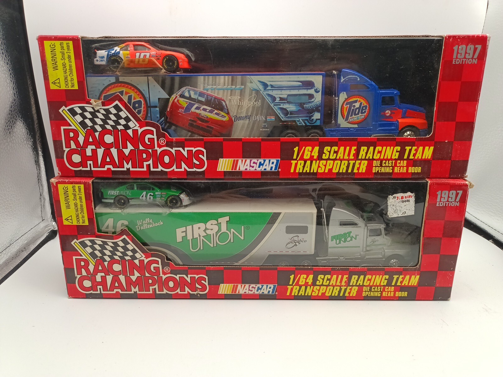 Racing Champions 1997 Edition 1/64 Scale Racing Team Transporter Lot Of ...