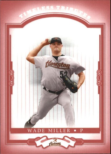 2004 Donruss Classics - Timeless Tributes Red #41 Wade Miller /100 for ...