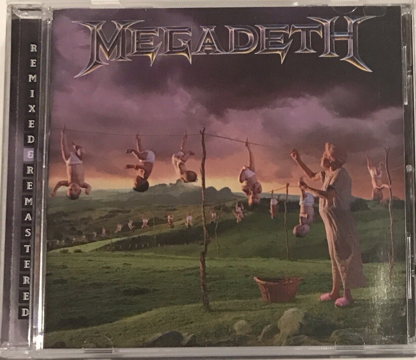 Megadeth - Youthanasia CD 2004 Capitol – 7243 5 98623 2 3 [Remixed ...