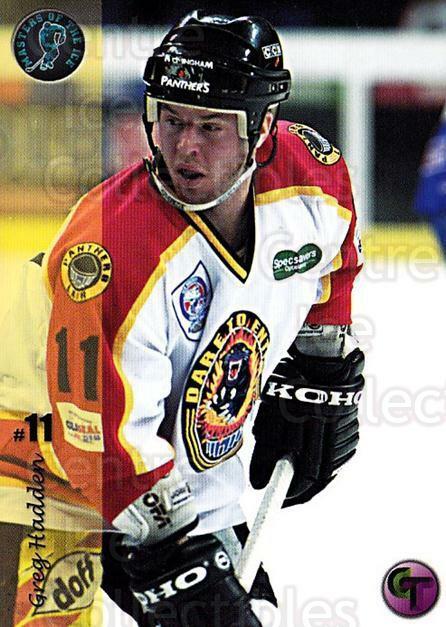 2002-03 UK British Elite Masters of the Ice #5 Greg Hadden | eBay