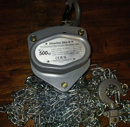 Silverline Stira S 500kg Hand Chain Hoist | eBay