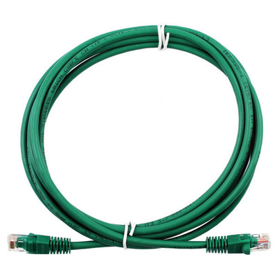 Eagle 3' FT CAT5e Green Patch Cable 350 MHz UTP Network Molded Snagless ...