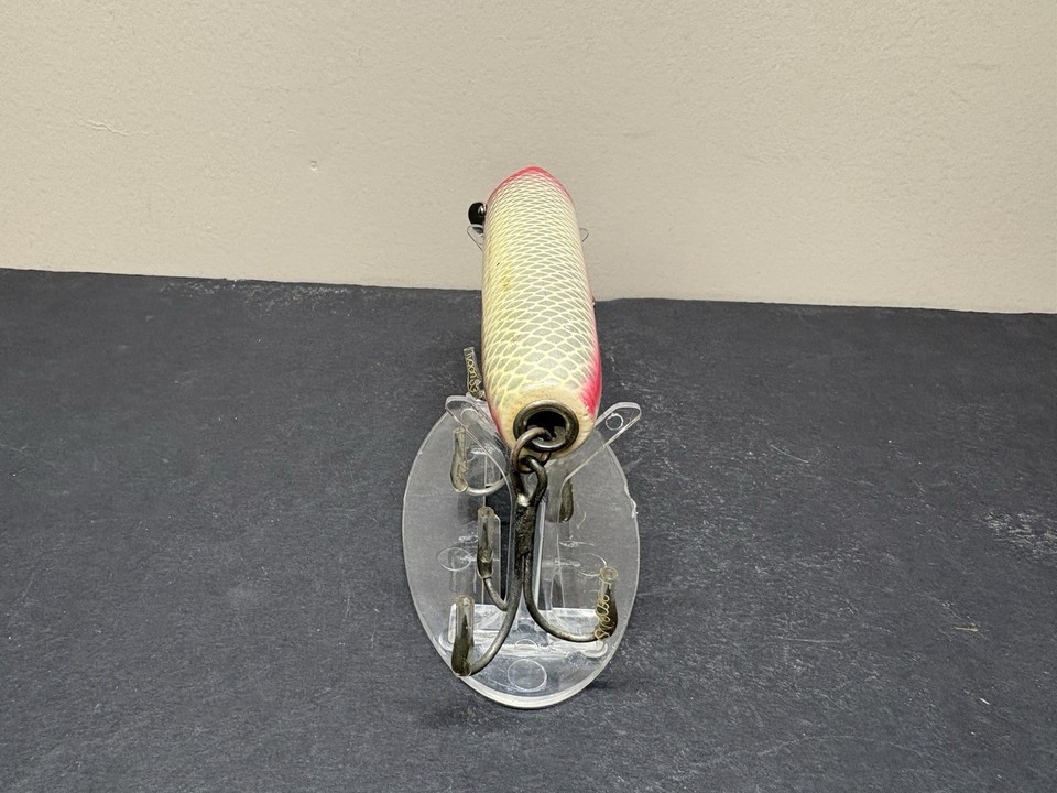 VINTAGE HEDDON GIANT VAMP ALLEN STRIPEY FISHING LURE | eBay