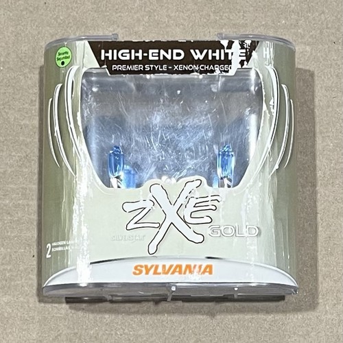 Sylvania H1 SilverStar zXe GOLD High Performance Headlight Bulb Pair ...