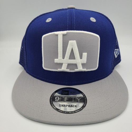 Los Angeles Dodgers Hat New Era 9Fifty Baseball Cap Snapback Blue ...