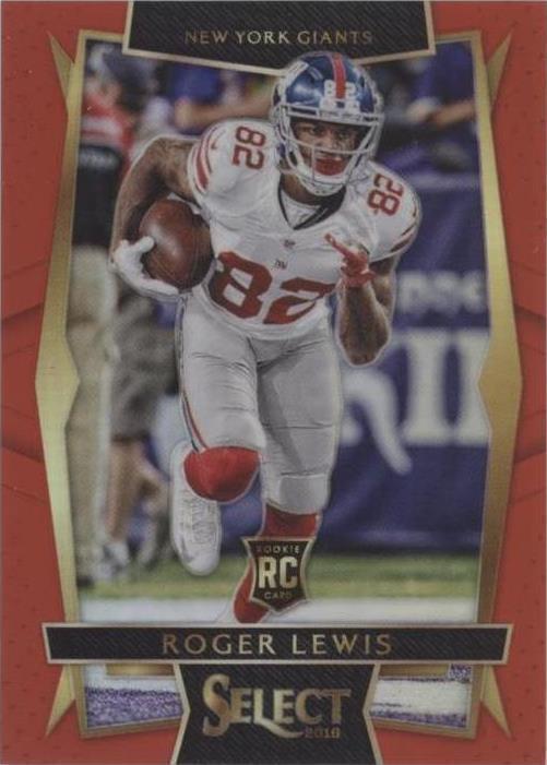 2016 Panini Select - Concourse Roger Lewis #11 Red Prizm /99 (RC) for ...