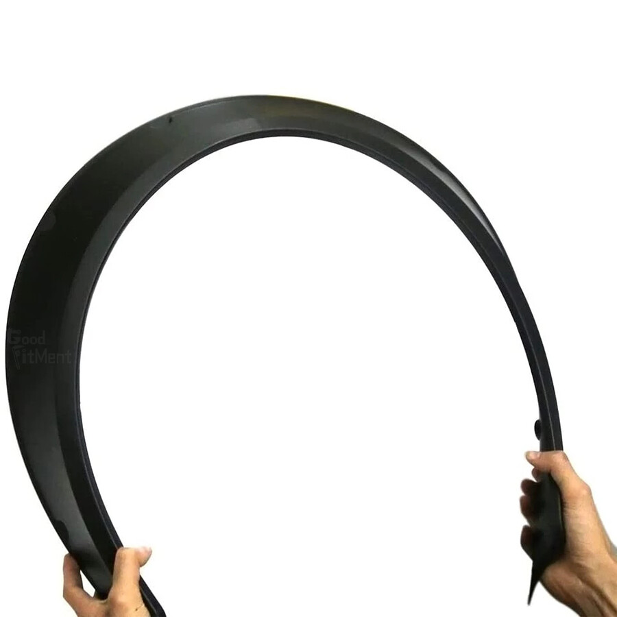 For Ford Ranger Black Car PP Fender Flares 4Pcs Set Wheel Cover Kit ...