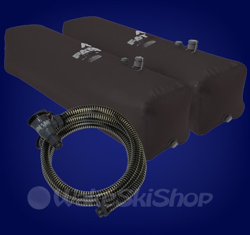 FAT SAC SIDE SET WAKEBOARD SURF BOAT BALLAST BAGS PUMP BLACK W703 W709 ...