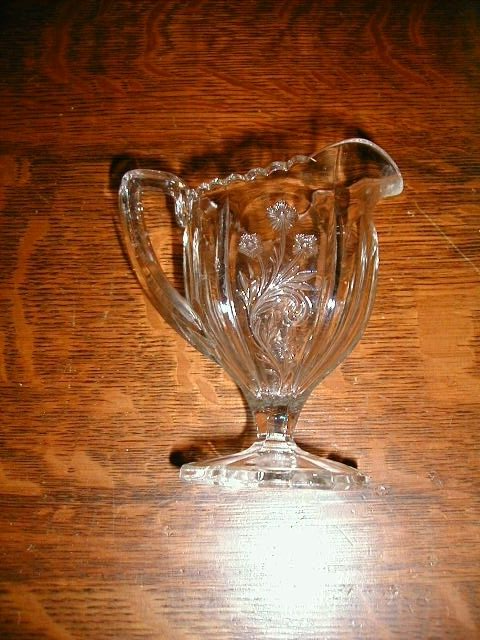 Creamer PANELLED HEATHER Indiana no. 126 Ca. 1912 eapg Pattern Glass | eBay