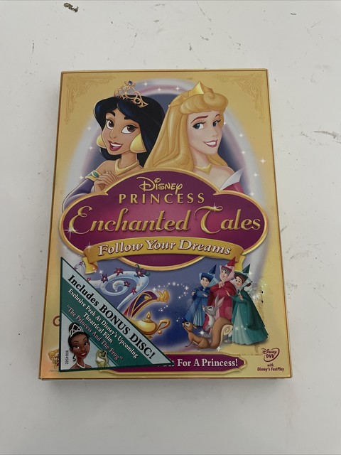 Disney Princess Enchanted Tales: Follow Your Dreams (DVD, 2009, 2-Disc ...
