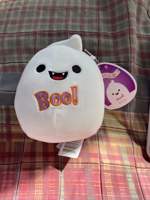 Halloween Squishmallow Grace ghost boo 4.5"-5" Halloween Squishmallow ...