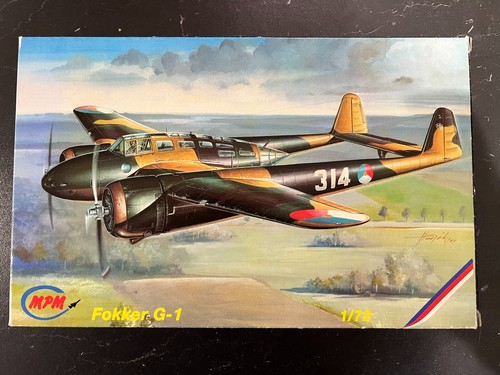 1/72 WW2 Dutch FOKKER G-1 Heavy Fighter w/Photoetched parts - MPM 72034 ...