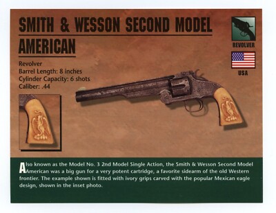 Smith & Wesson Second Model American Revolver Atlas Classic Firearms ...