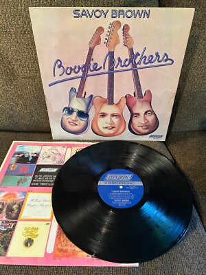 SAVOY BROWN Boogie Brothers 1974 London LP APS 638 EXC- w/sleeve | eBay
