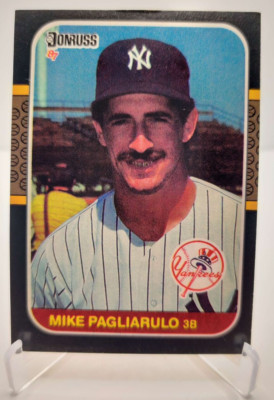 1987 Donruss #298 Mike Pagliarulo New York Yankees Baseball Card | eBay