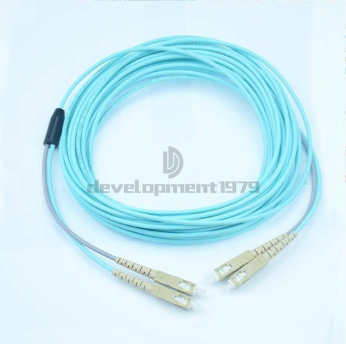 200m Armored Cable SC-SC UPC MM 10G OM3 50/125 Duplex Fiber Optical Patch Cord | eBay